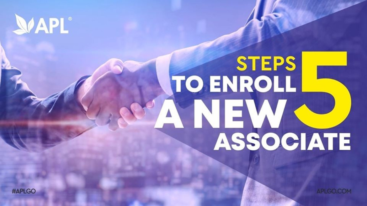 5 STEPS TO ENROLL A NEW ASSOCIATE