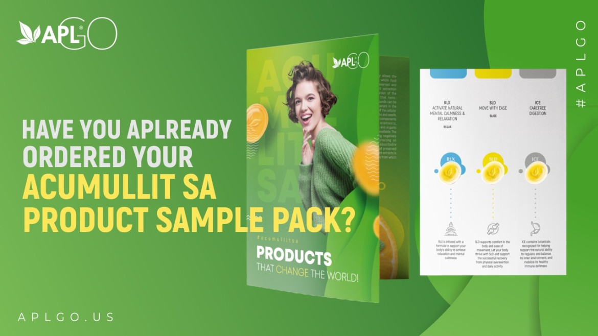 Have you aplready ordered your Acumullit SA product sample pack?