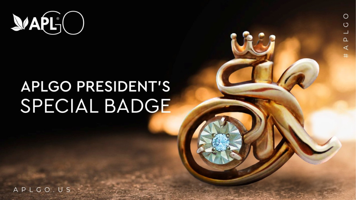 APLGO President’s special badge