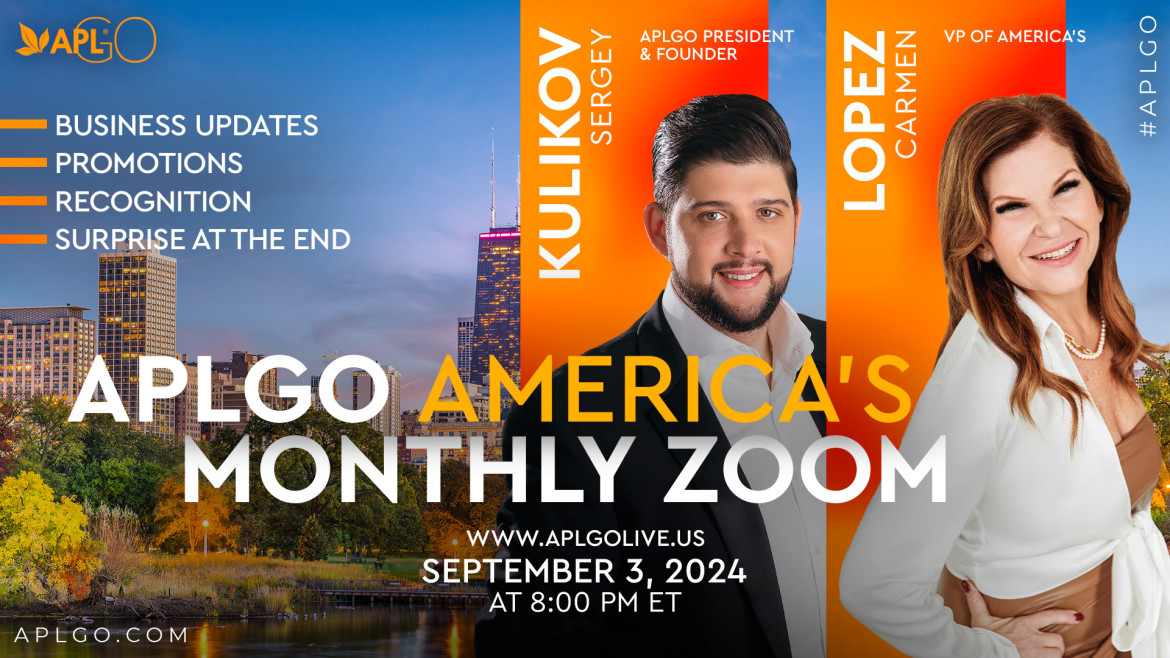 Join Us for APLGO America's Monthly Zoom