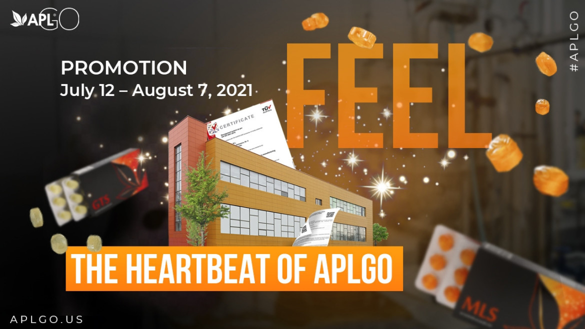 APLGO is announcing an amazing promotion so you can "Feel the heartbeat ...